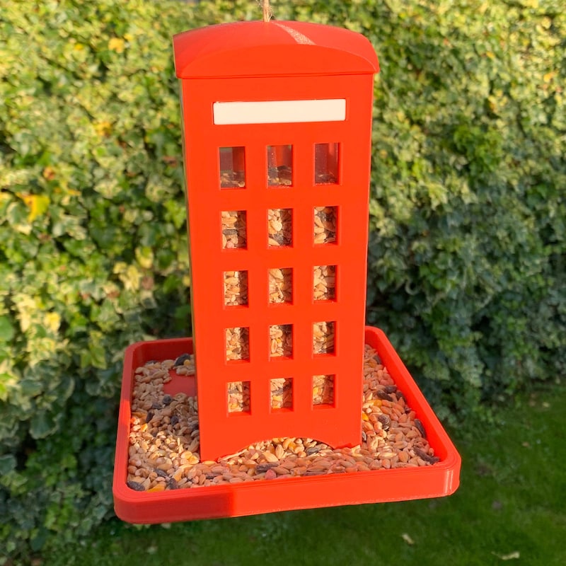 Bird Feeder Stl File - Etsy