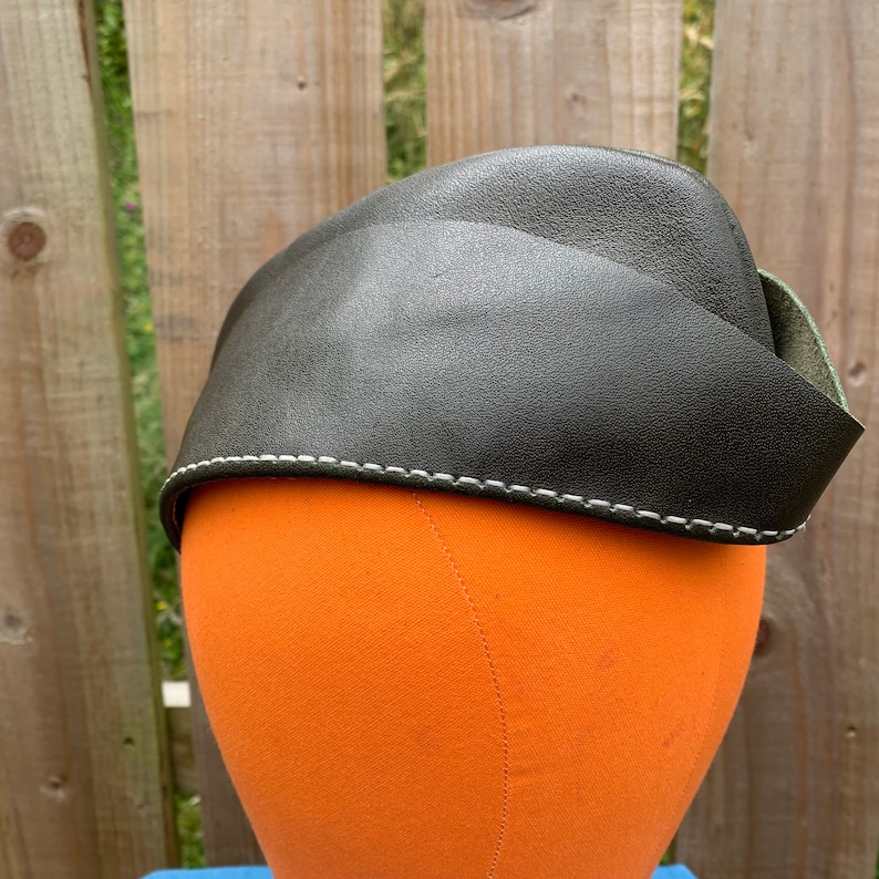 Artizan Leather Garrison Wedge Flight Cap Pattern PDF - Etsy