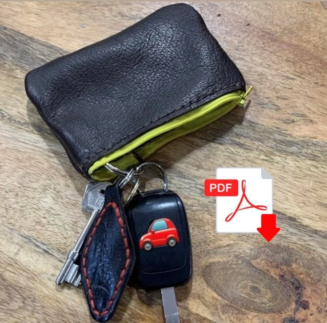 Artizan Zip Purse / Key Holder Pattern PDF - Etsy
