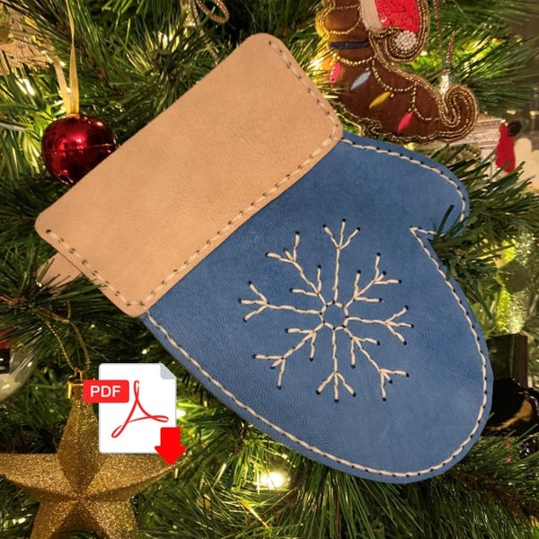 Leather Mitten Pattern - Etsy