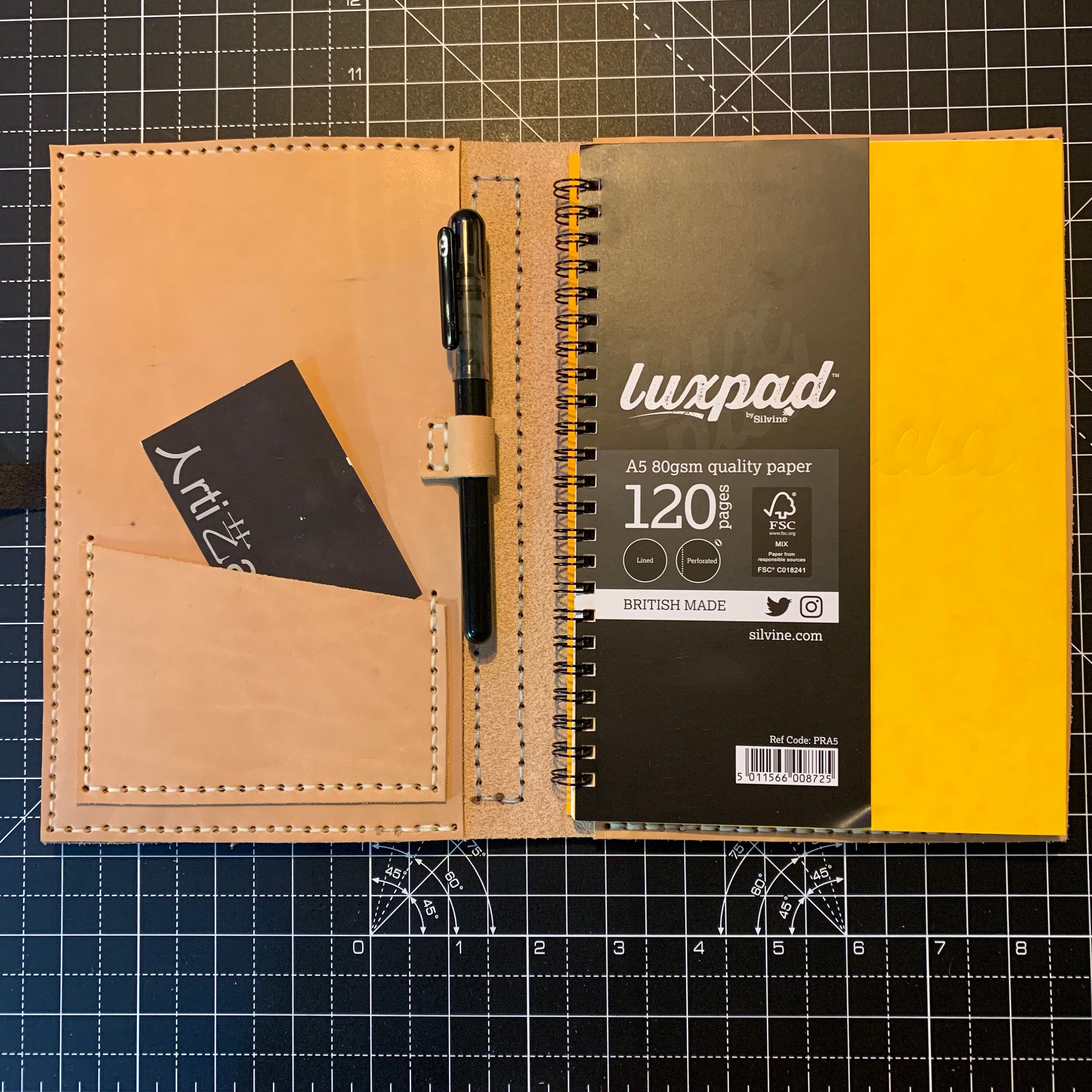 Artizan Leather Notebook Cover Pattern PDF Book of Spells - Etsy