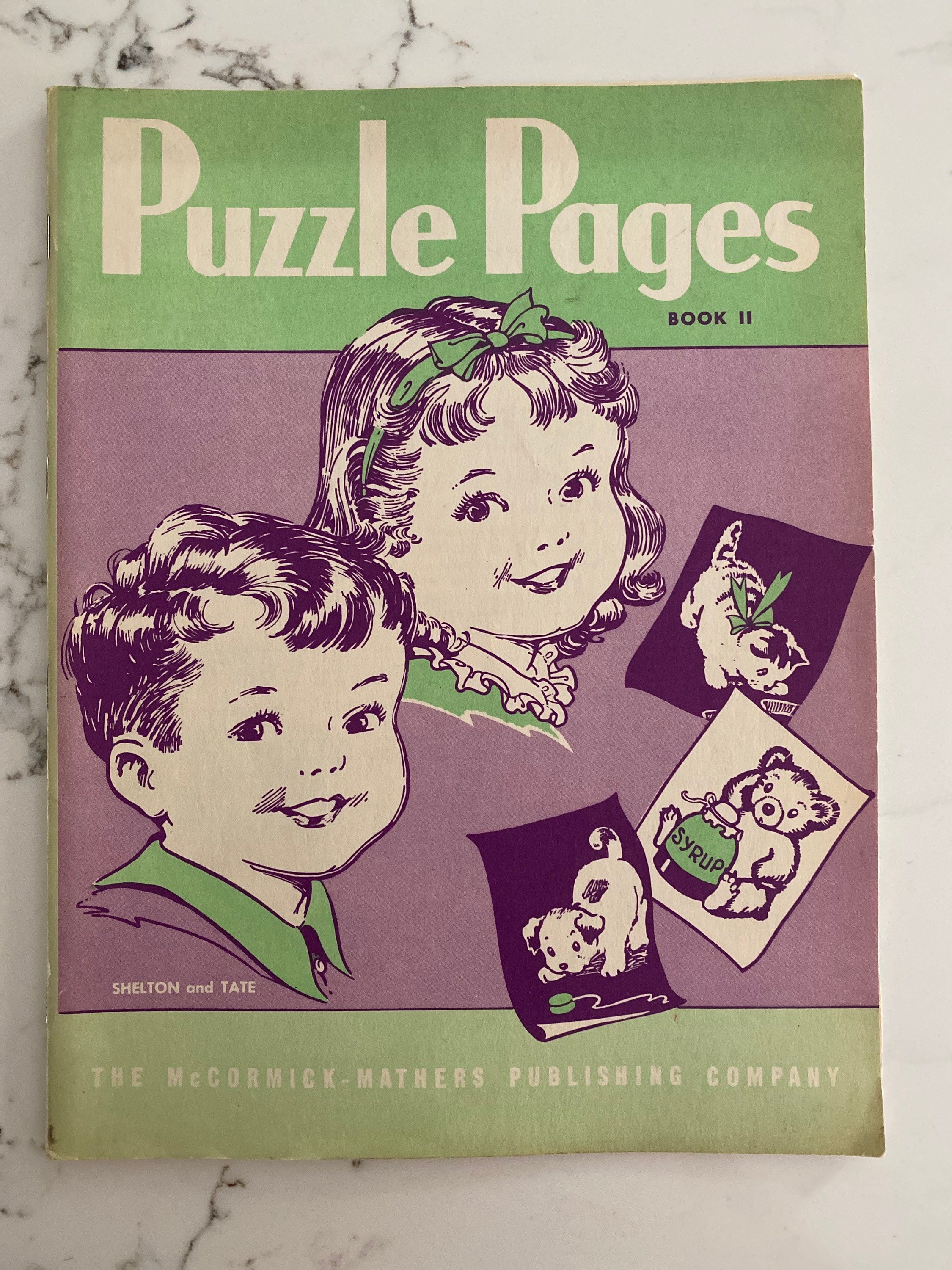 Vintage Grade School Work Book - Etsy