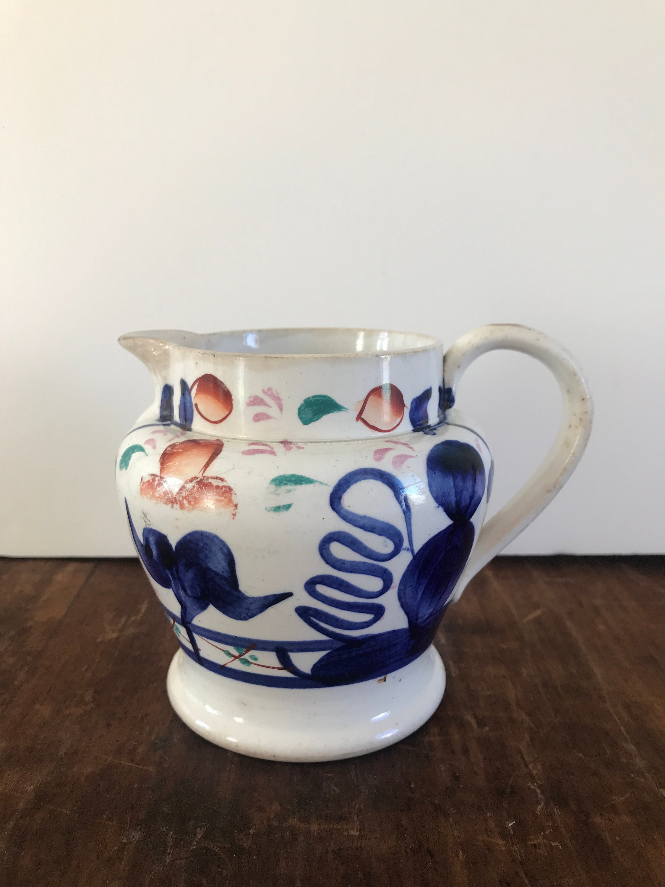 Gaudy Welsh Oyster Pattern Three Pieces of Antique Ceramics | Etsy