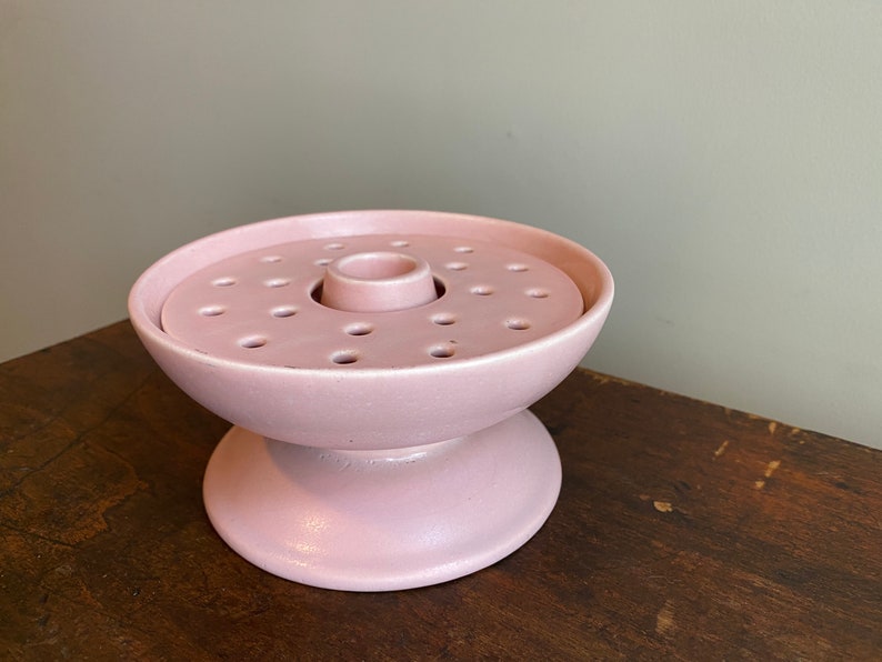 Vintage Royal Haeger Ceramic Flower Frog: Barbie Pink MCM Decor - Etsy