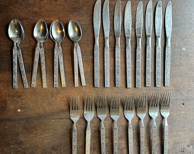 Gorgeous Vintage Mid-century Modern Flatware Nasco Cutlery Danish ...