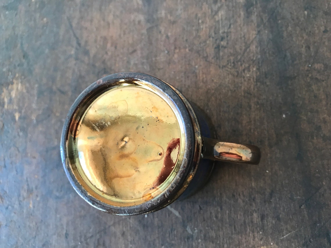 1850s Copper Lusterware/lustreware Vintage Blue and Copper | Etsy