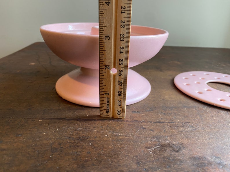 Vintage Royal Haeger Ceramic Flower Frog: Barbie Pink MCM Decor - Etsy