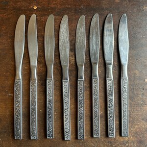 Gorgeous Vintage Mid-century Modern Flatware Nasco Cutlery Danish ...