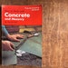 Vintage How to Work With Concrete and Masonry Book by Darrell - Etsy