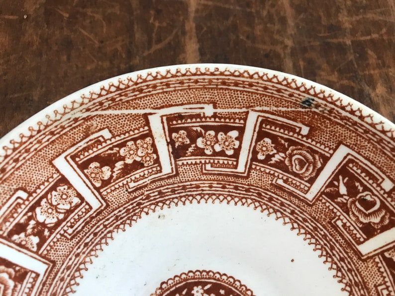 Petrus Regout Maastricht, Netherlands Border Pattern Tea Cup and Saucer ...