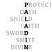 Paladin One-word Poem/acronym, SVG File, Dungeons and Dragons, RPG ...