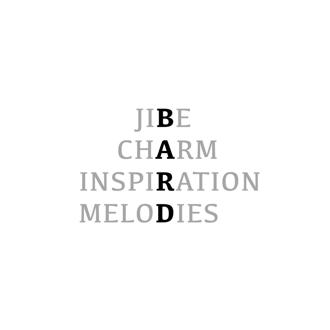 Bard One-word Poem/acronym, SVG File, Dungeons and Dragons, RPG, Jibe ...