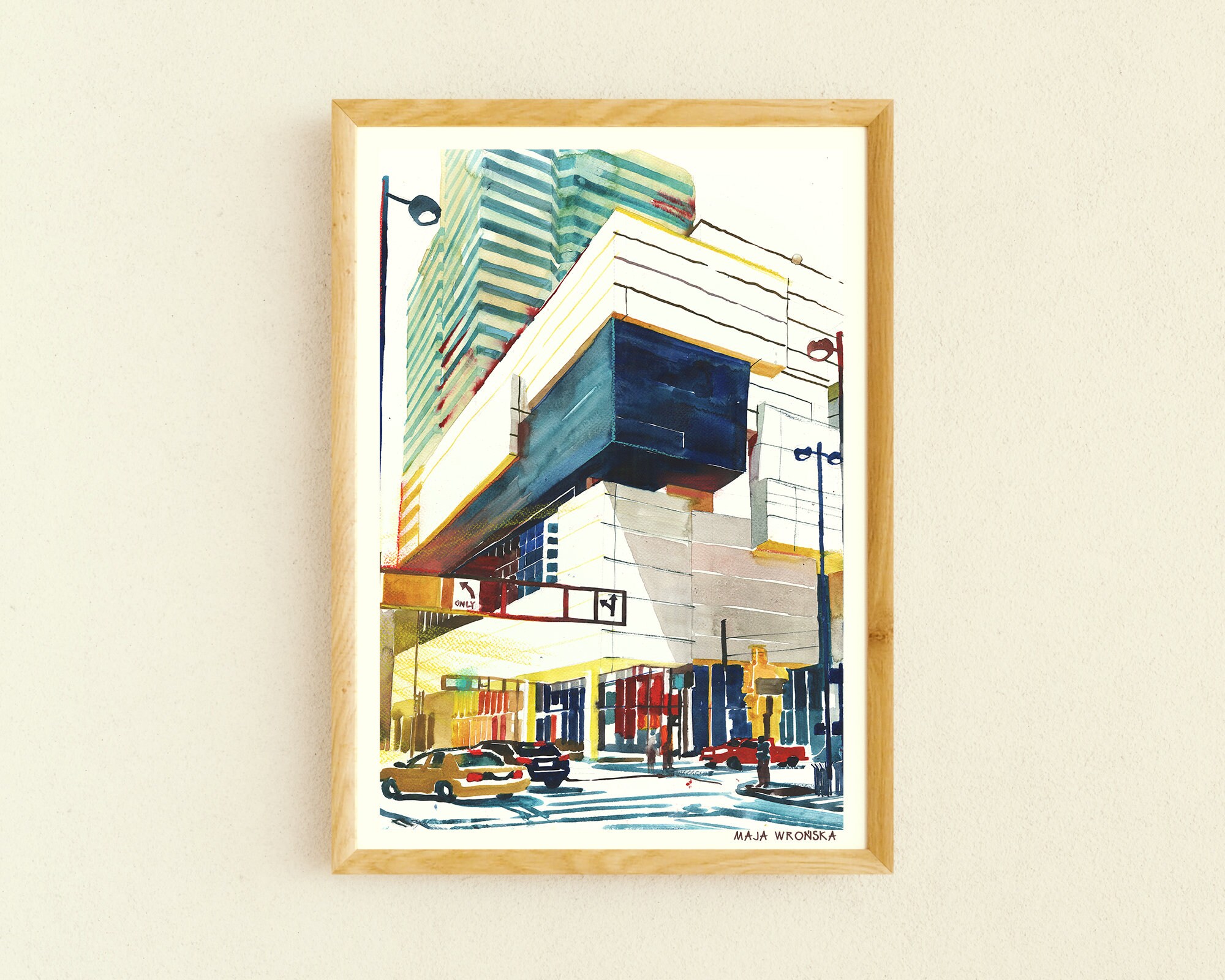 Cincinnati Art Print, Cincinnati Print, Cincinnati Signed Print ...