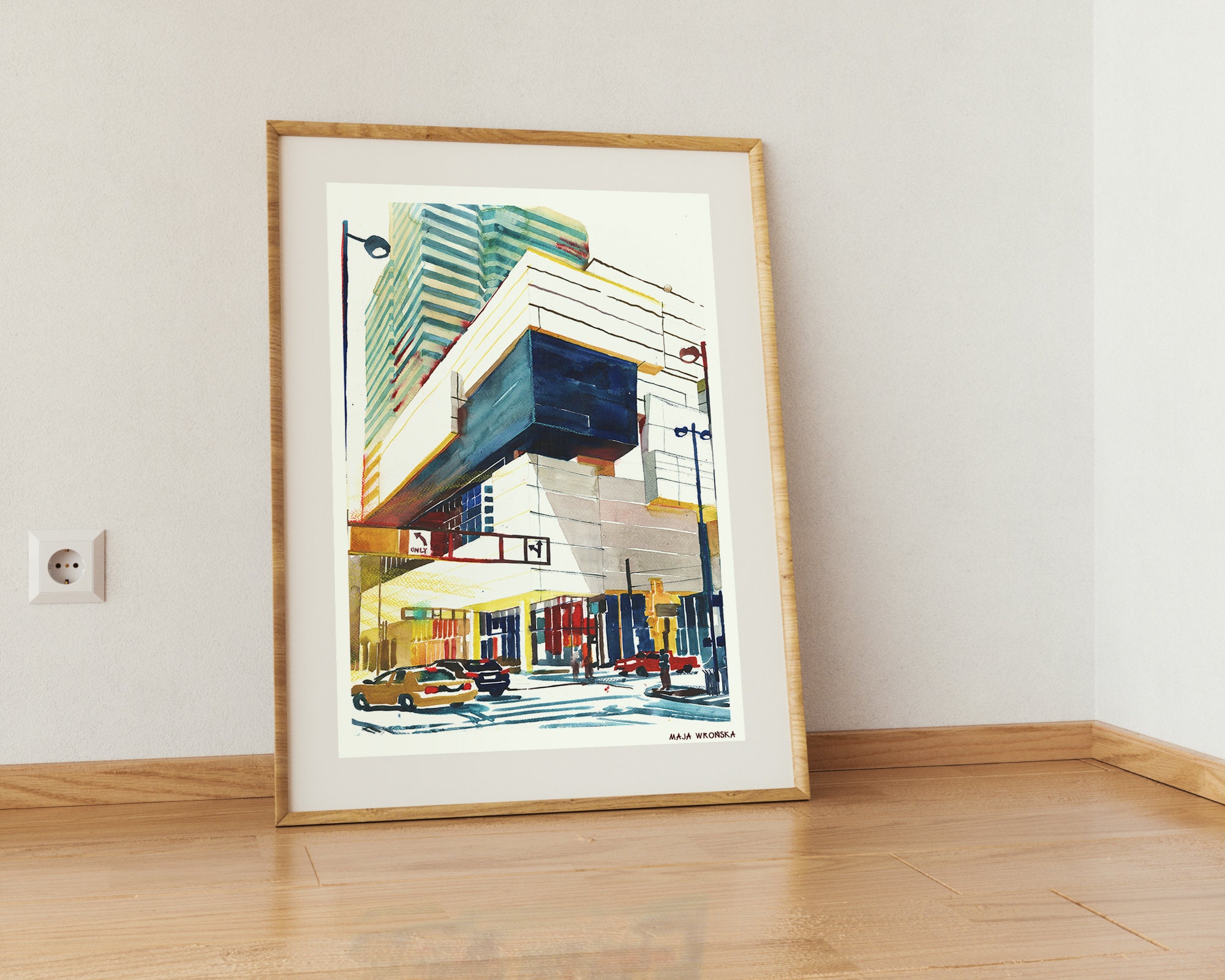Cincinnati Art Print, Cincinnati Print, Cincinnati Signed Print ...