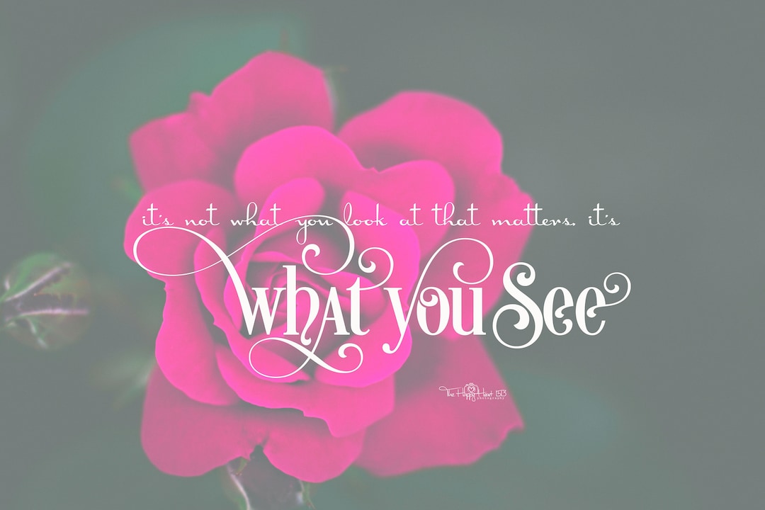 What You See - Etsy
