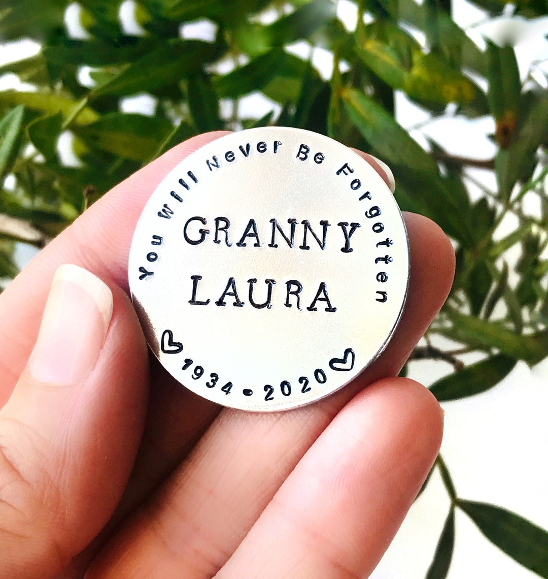 Bereavement Gift / Memorial Token / Funeral Favour Remembrance Gift ...