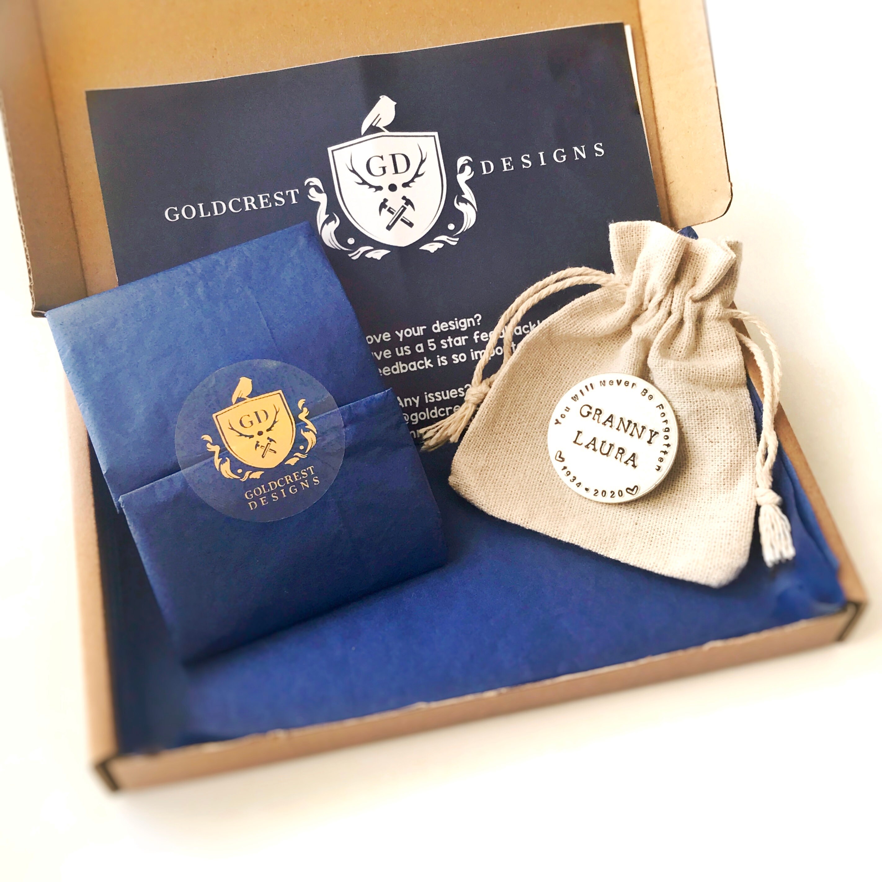 Bereavement Gift / Memorial Token / Funeral Favour Remembrance Gift ...