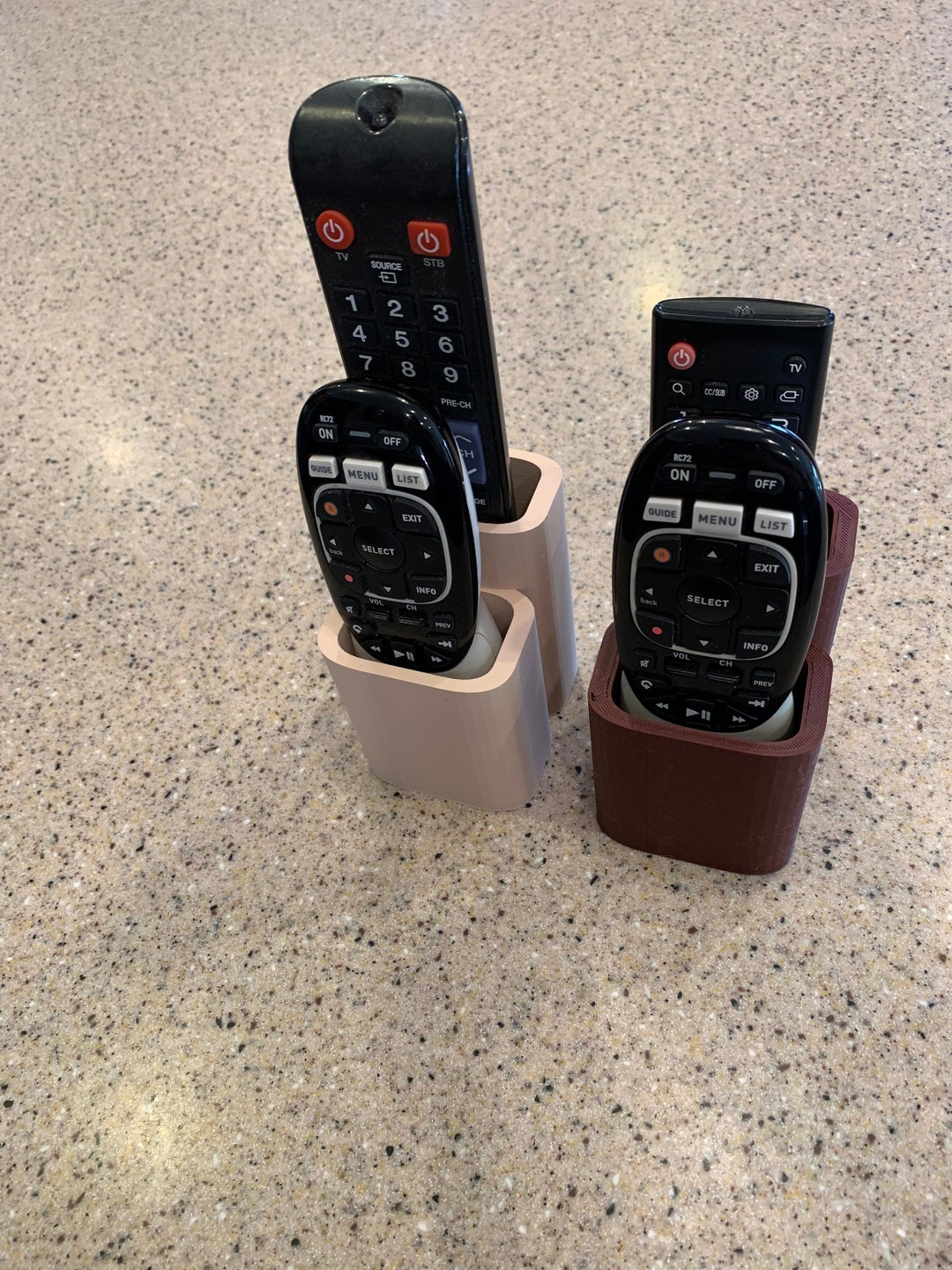 Modern Remote Holder: 2-slot Organizer, Directv Compatible - Etsy