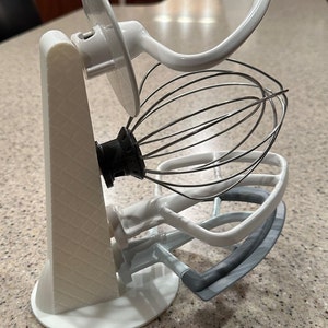 Kitchen-aid Mixer Attachment Stand/caddy/holder for 4 Items. Unique ...