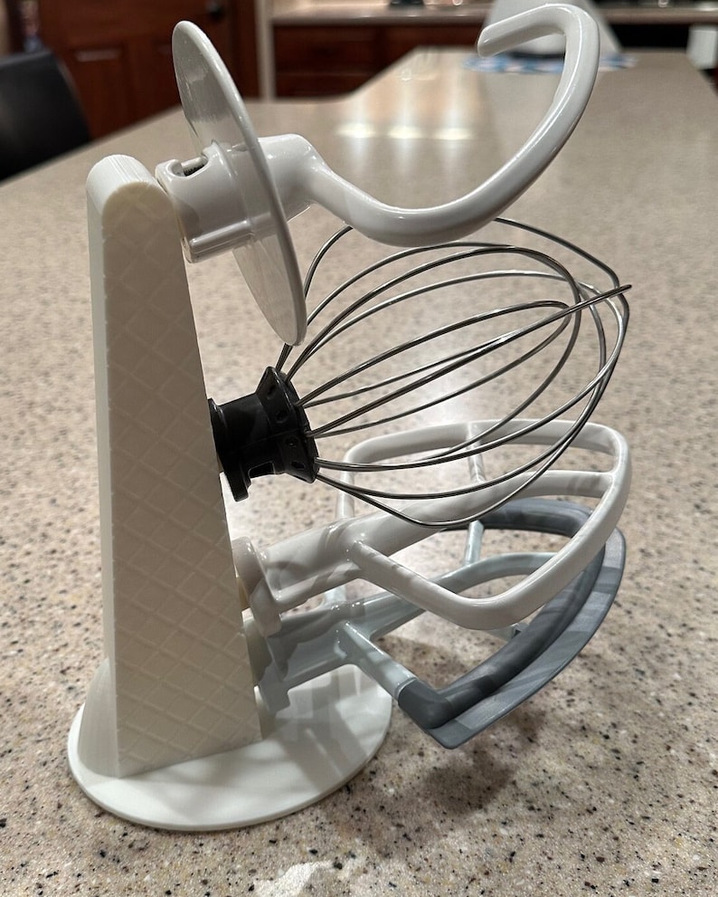Kitchen-aid Mixer Attachment Stand/caddy/holder for 4 Items. Unique ...