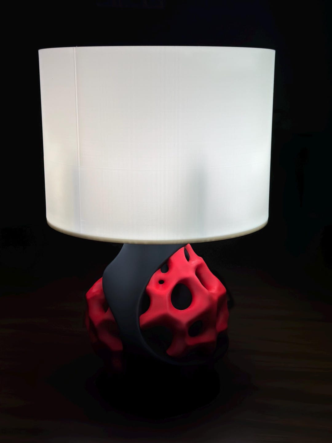 Surreal 3D Printed Table Lamp - Etsy