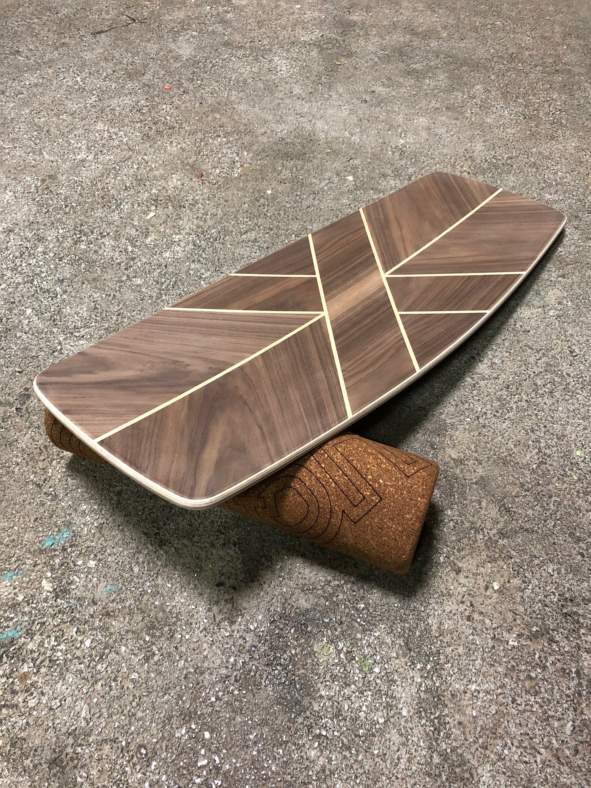 Unique Handmade Balance Board Wakexwalnut - Etsy