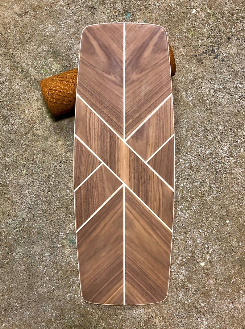 Unique Handmade Balance Board Wakexwalnut - Etsy
