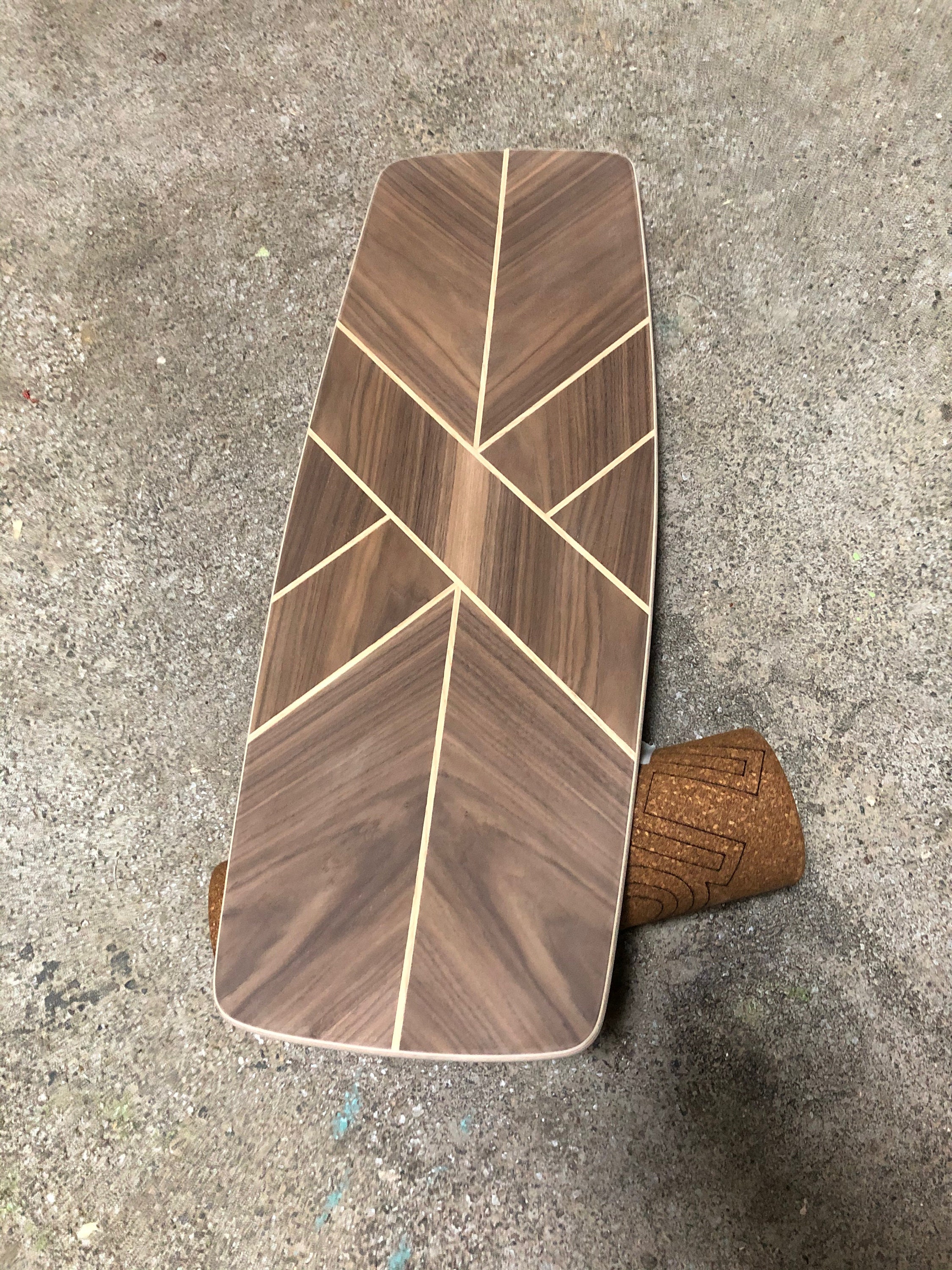Unique Handmade Balance Board Wakexwalnut - Etsy