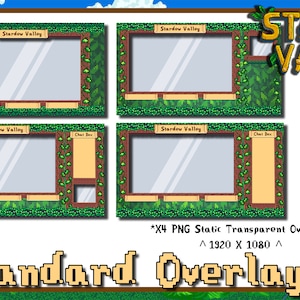 Cozy Stardew Valley Themed Twitch Standard Package | Twitch Streaming ...
