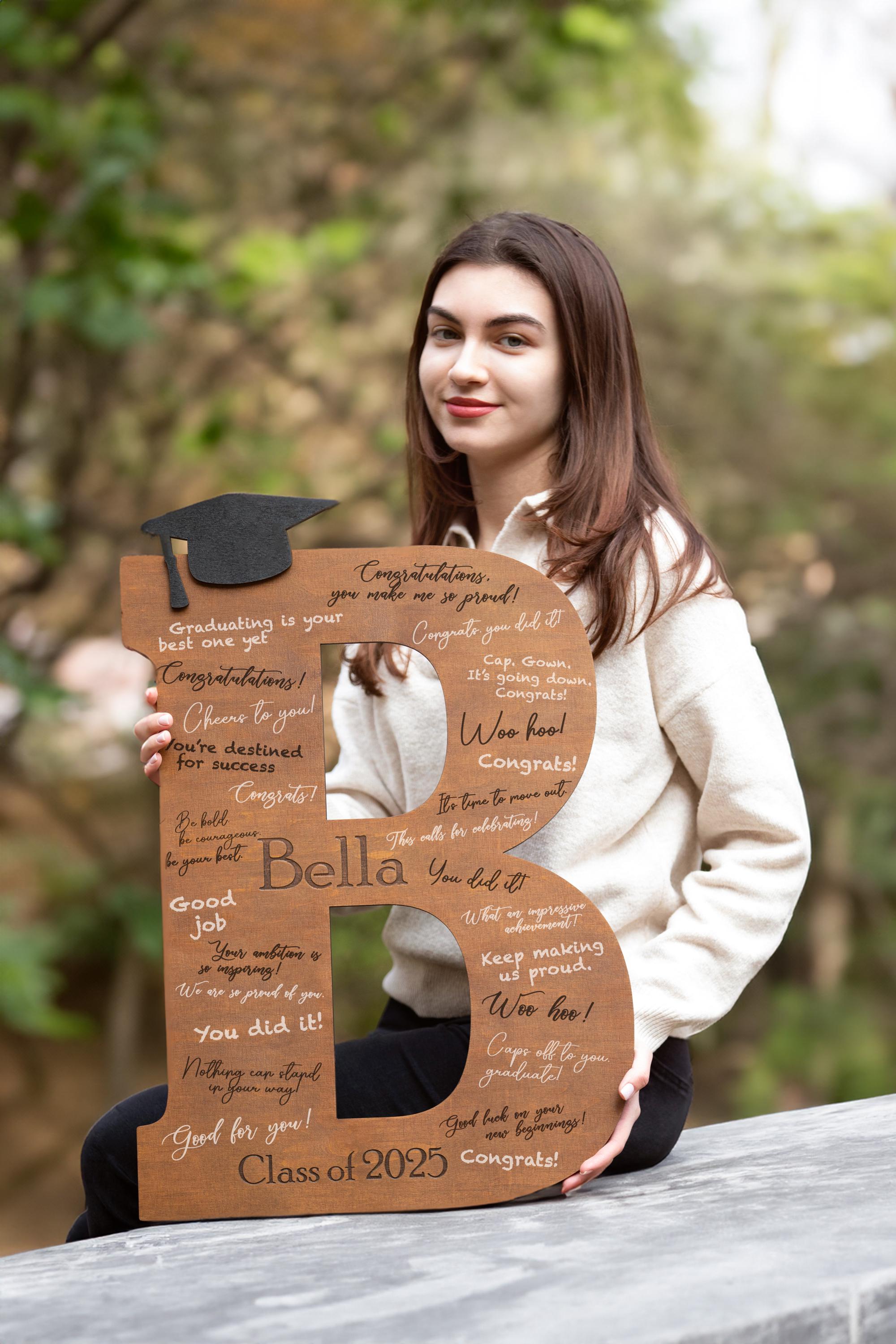 Graduation Sign Class of 2026, Graduation Guest Book Alternative ...