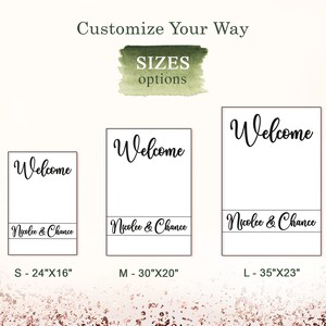Personalized Flower Box Welcome Sign for Wedding Decor, Wooden Wedding ...