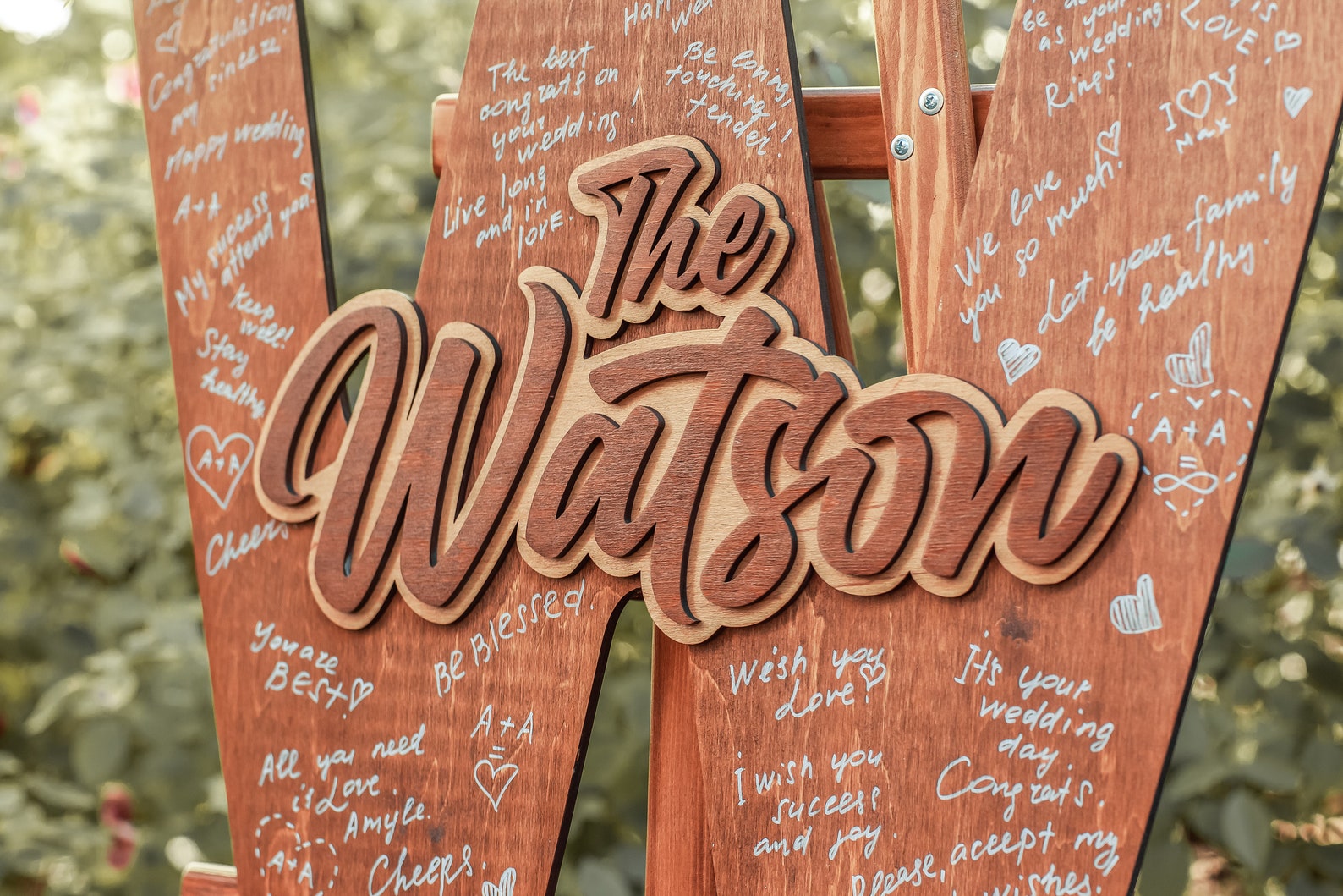 Wedding Wood Sing Wedding Guest Book Alternative Guest Book - Etsy