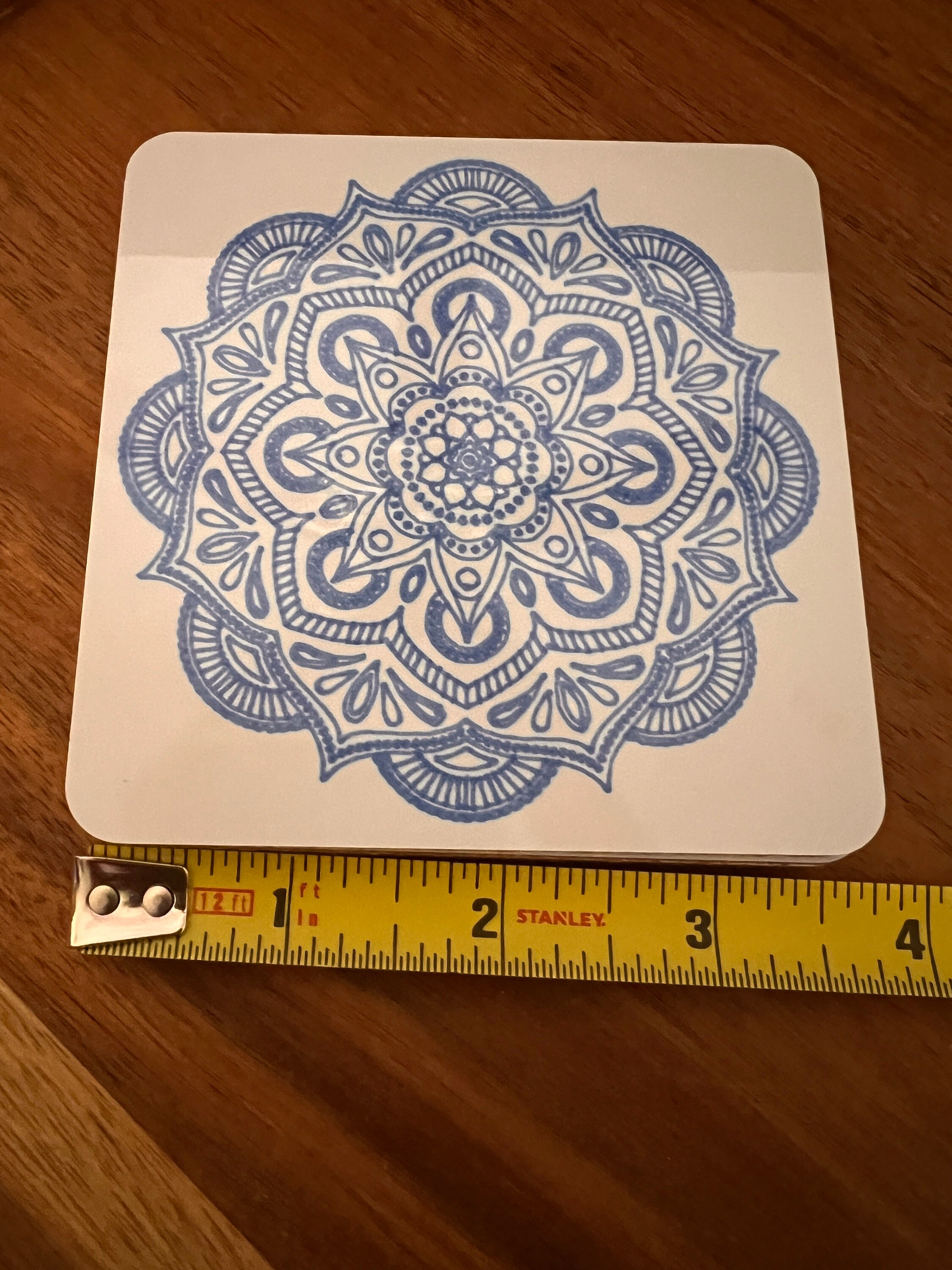 Mandalas- Square MDF (medium Density Fiberboard) Set of 4 Coasters - Etsy