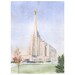 Watercolor Painting of the Rexburg, Idaho LDS Temple - Etsy