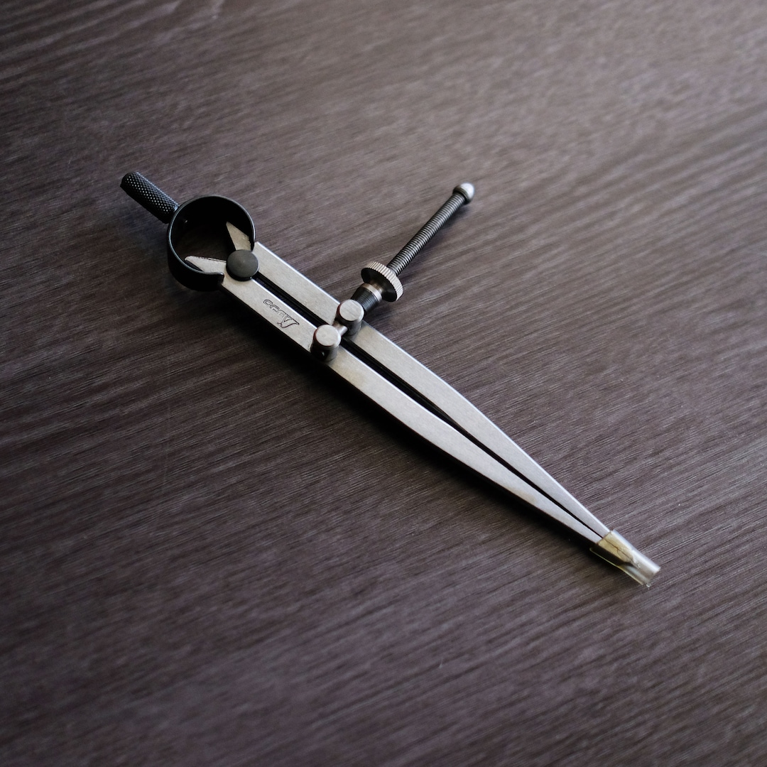 Shinwa Rules Spring Scratch Compass - Etsy