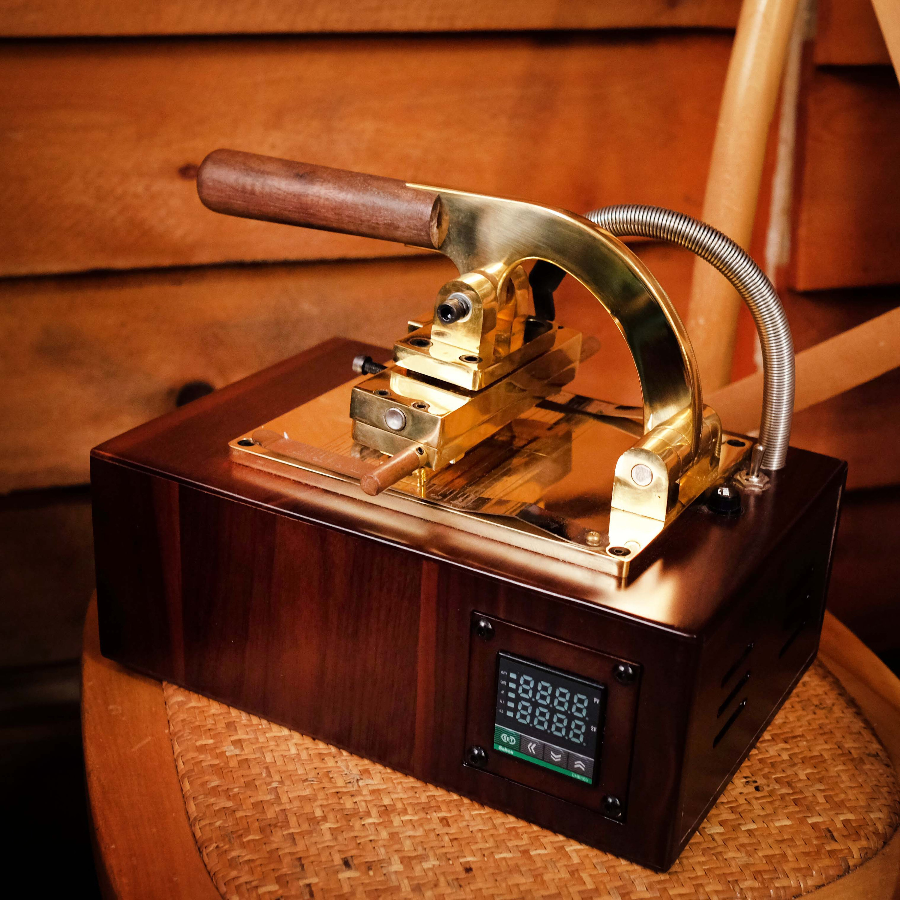 Brass Walnut Hot Stamping Machine & Brass Stamp Setpre-order - Etsy