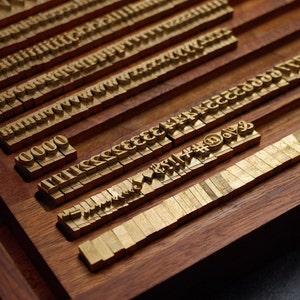 Luxury Stamping Wood Box Set｜professional | Stamp With Slot Holder ...