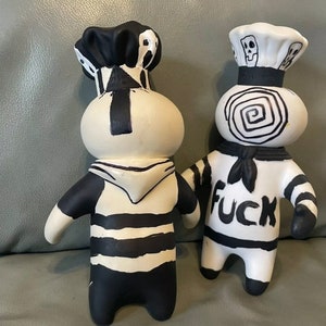Psycho Doughboy and Mr.eff. Johnny the Homicidal Maniac Dolls. Jthm - Etsy