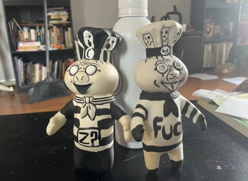 Psycho Doughboy and Mr.eff. Johnny the Homicidal Maniac Dolls. Jthm - Etsy