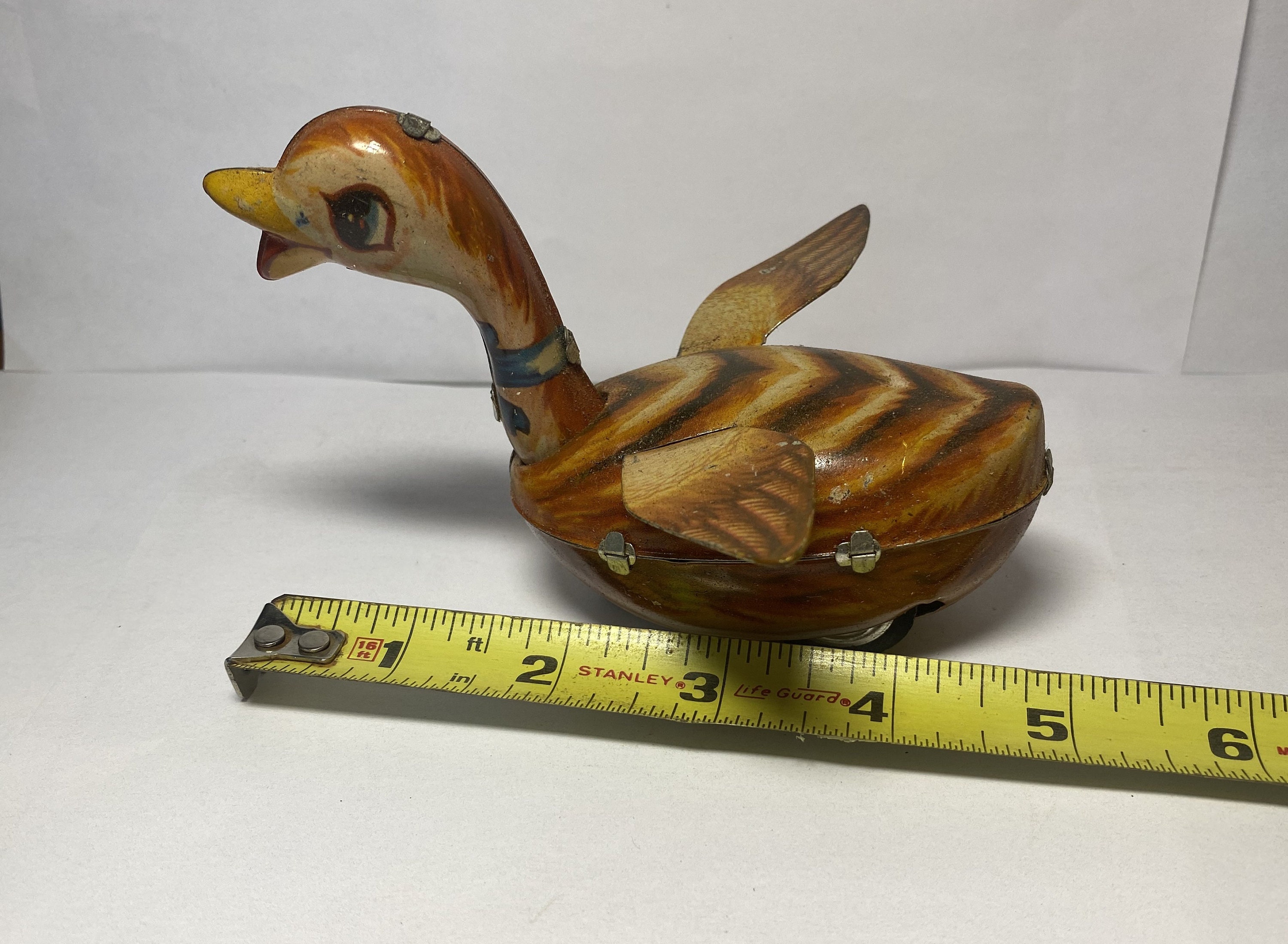 A Vintage Friction Toy - Duck - Etsy