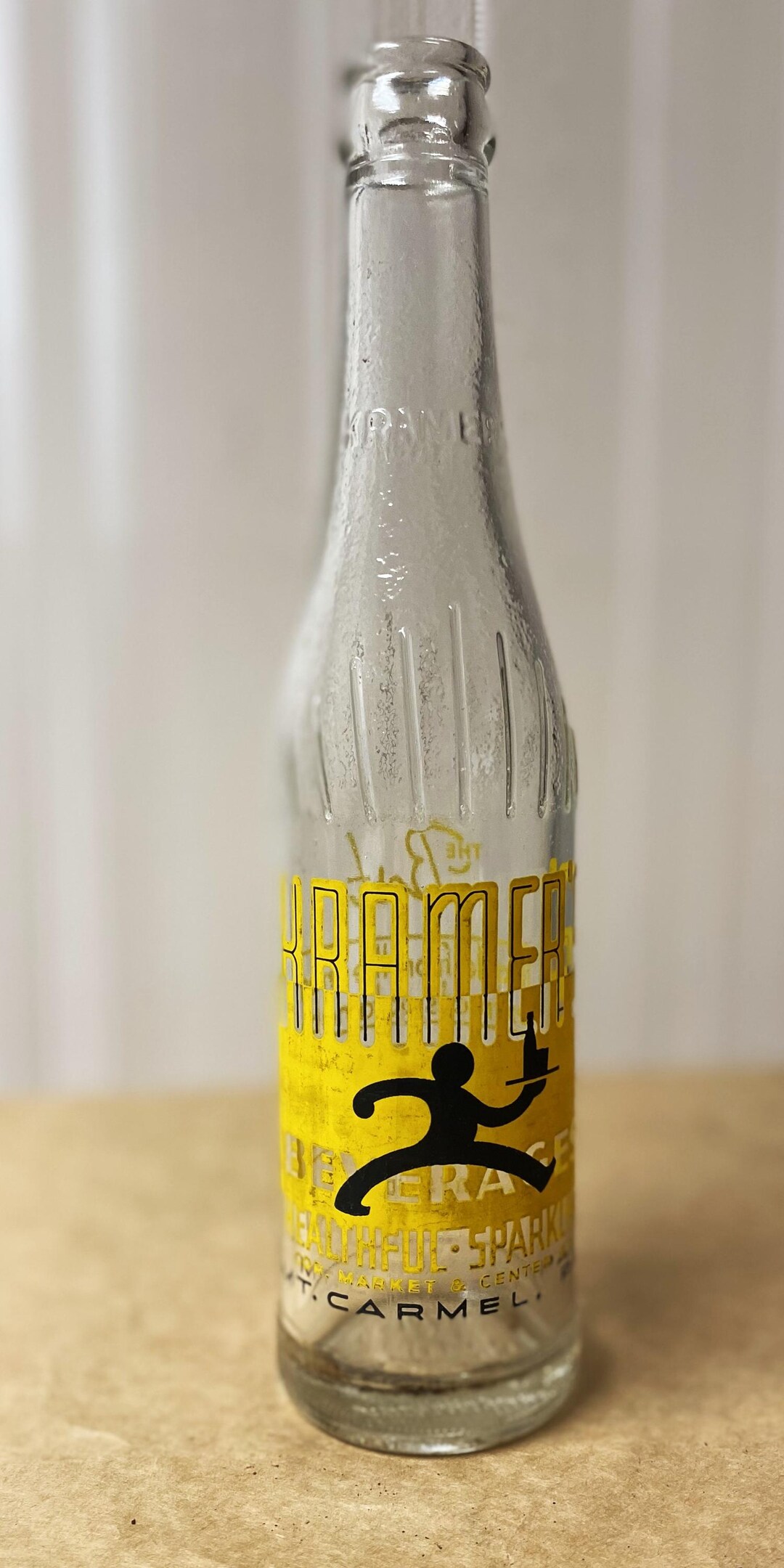 A Vintage Soda Pop Bottle, Kramer's Beverages, Mt. Carmel, Pa. - 10 Oz ...