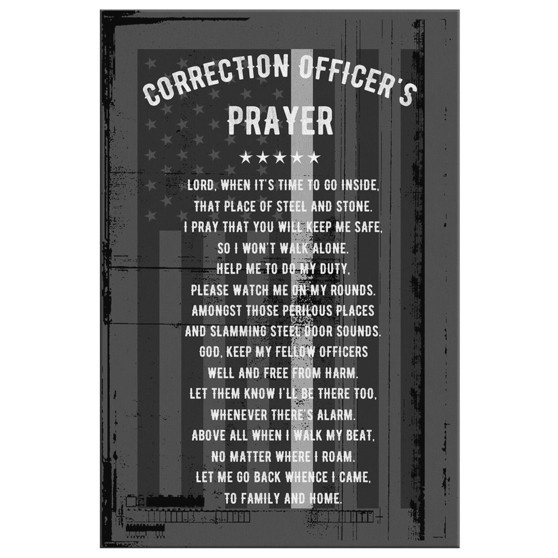 Corrections Prayer | Correctional Officer | Thin Silver Line | Thin ...