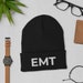 EMT | Ems | Cuffed Beanie | Emt Clothing | Firefighter | Emt Gifts ...