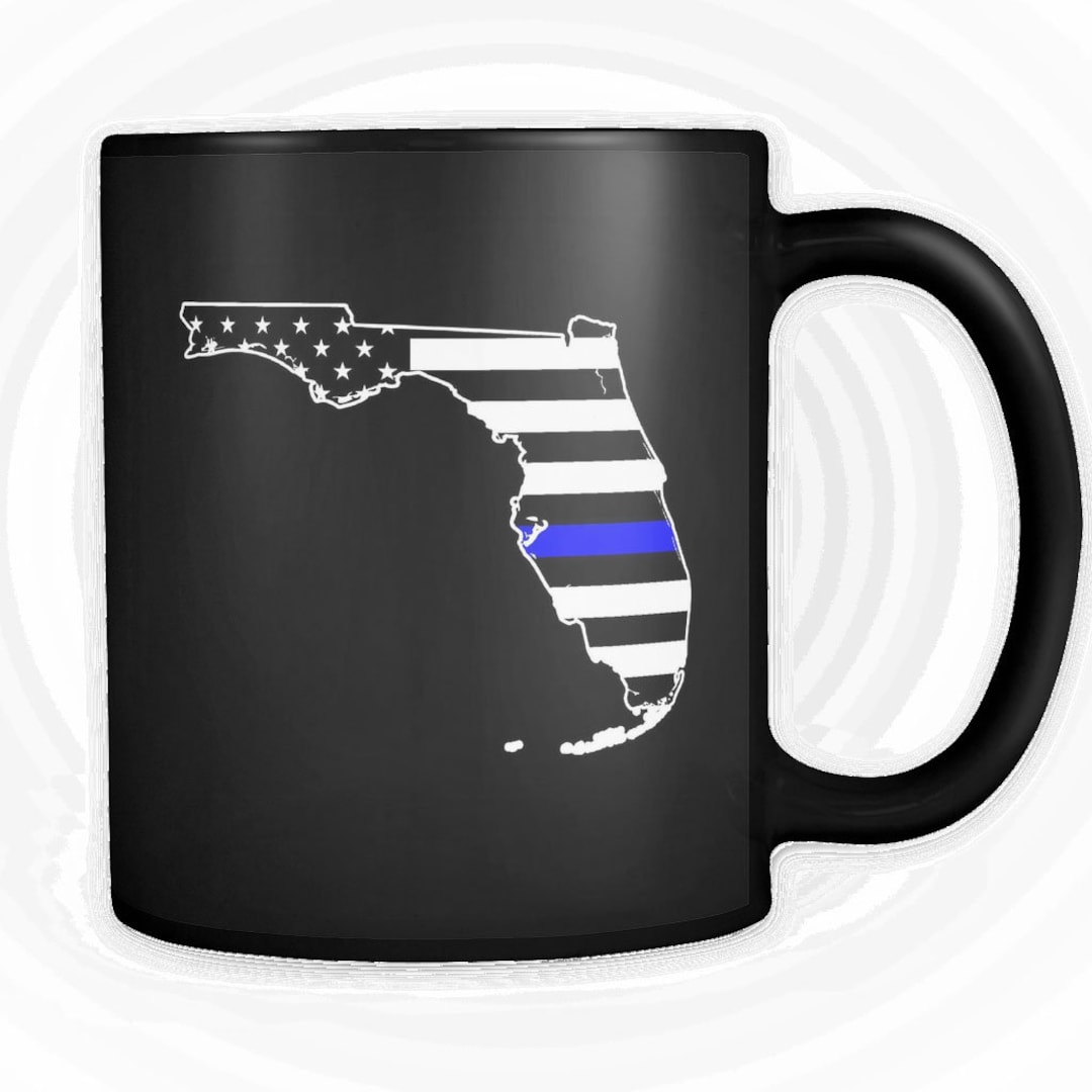 Thin Blue Line, Coffee, Tea, Mug, Police, Law, Enforcement, Officer ...