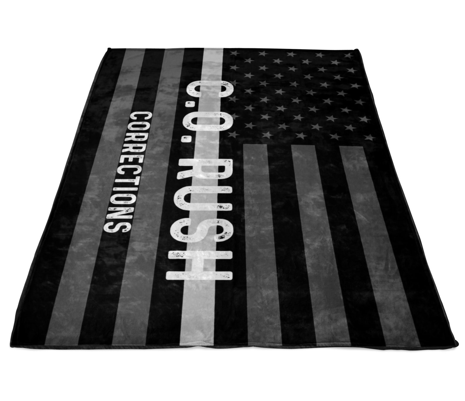 Corrections Officer CO Fleece Blanket Correctional | Etsy