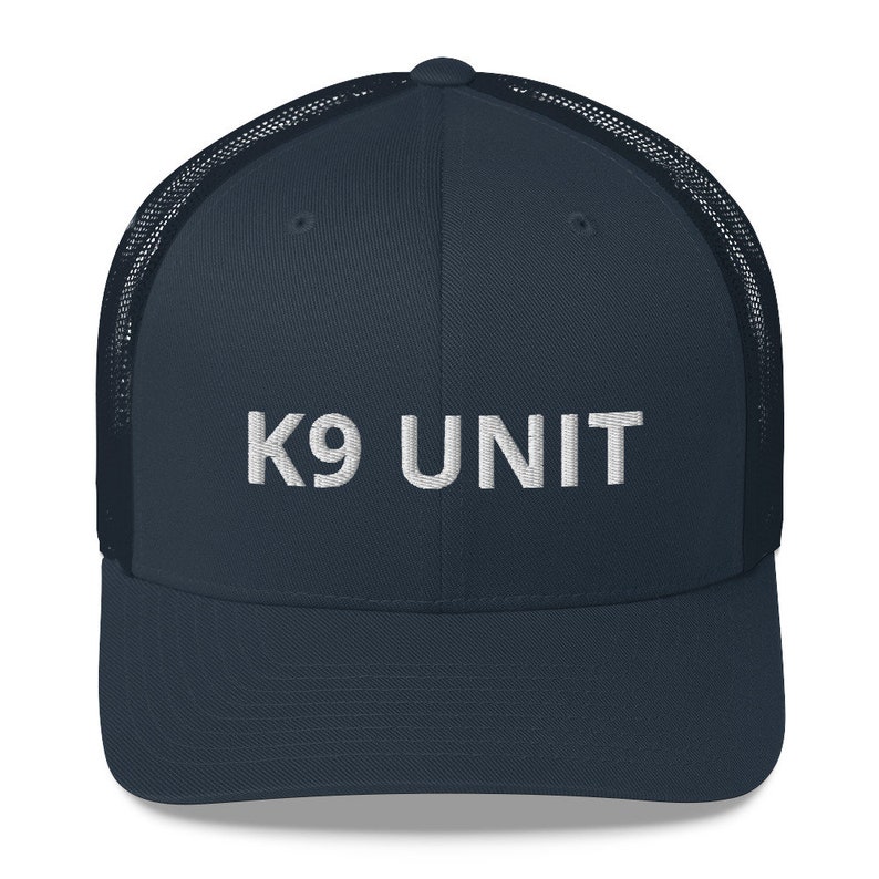 K9 Unit Embroidered Trucker Cap Hat Police Officer Gifts - Etsy