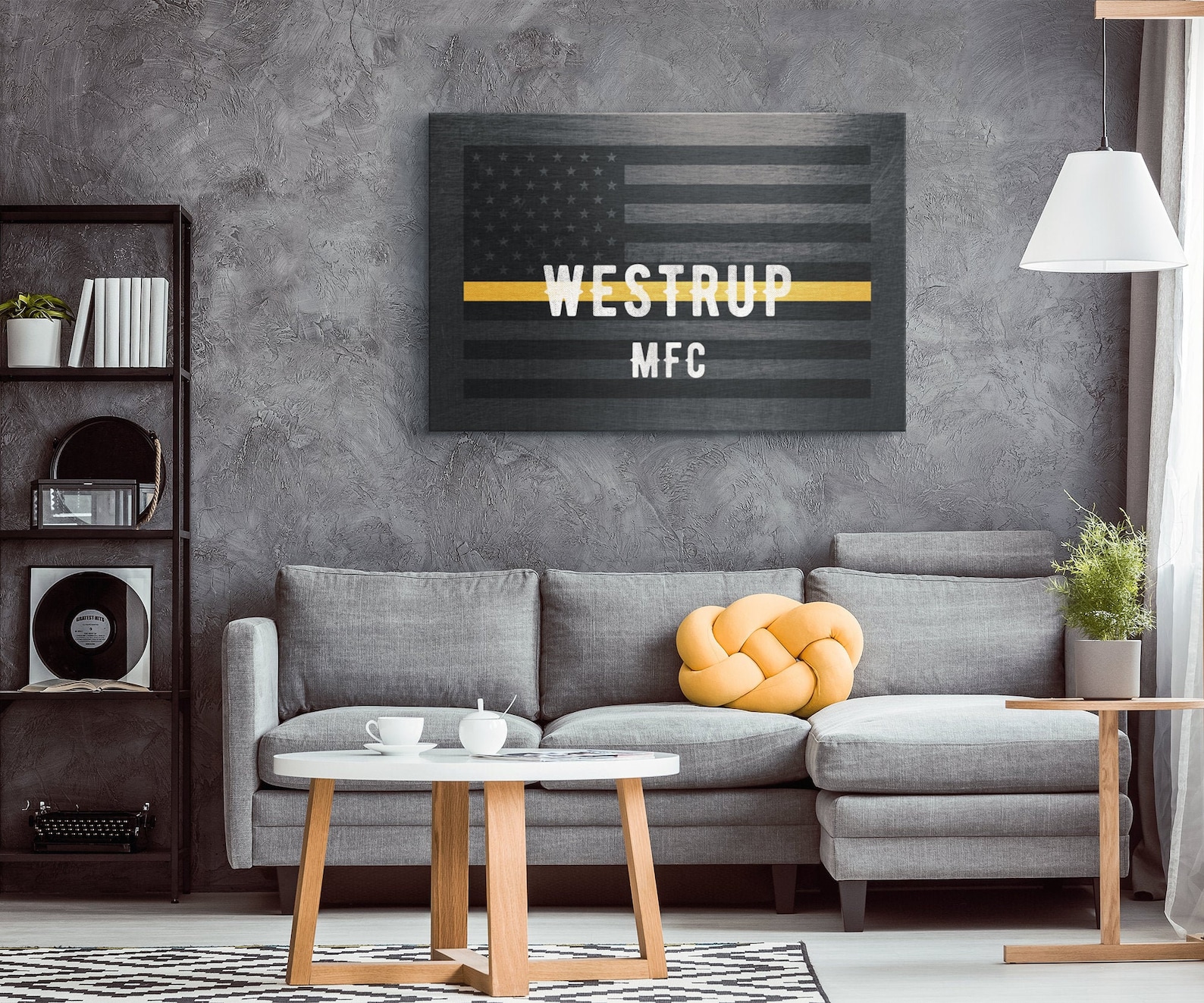 911 Dispatcher Thin Gold Line Canvas Wall Art Dispatcher - Etsy
