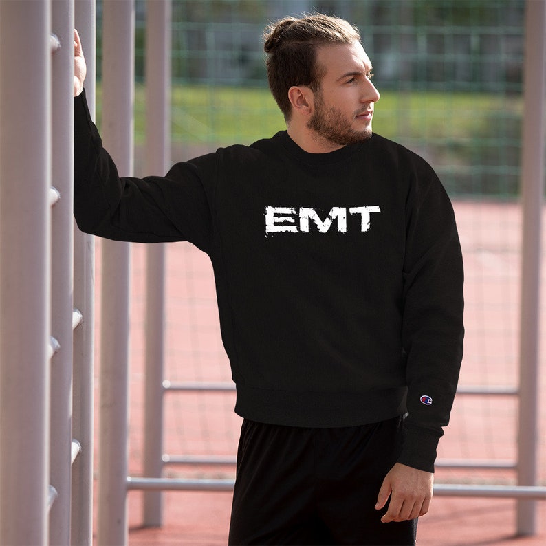 Customizable | EMT | Ems | Champion Sweatshirt | Emt Clothing ...