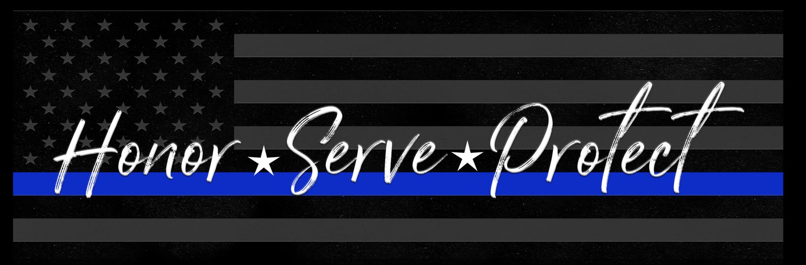 Honor Serve Protect Thin Blue Line Police Officer Gifts - Etsy