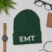 EMT | Ems | Cuffed Beanie | Emt Clothing | Firefighter | Emt Gifts ...
